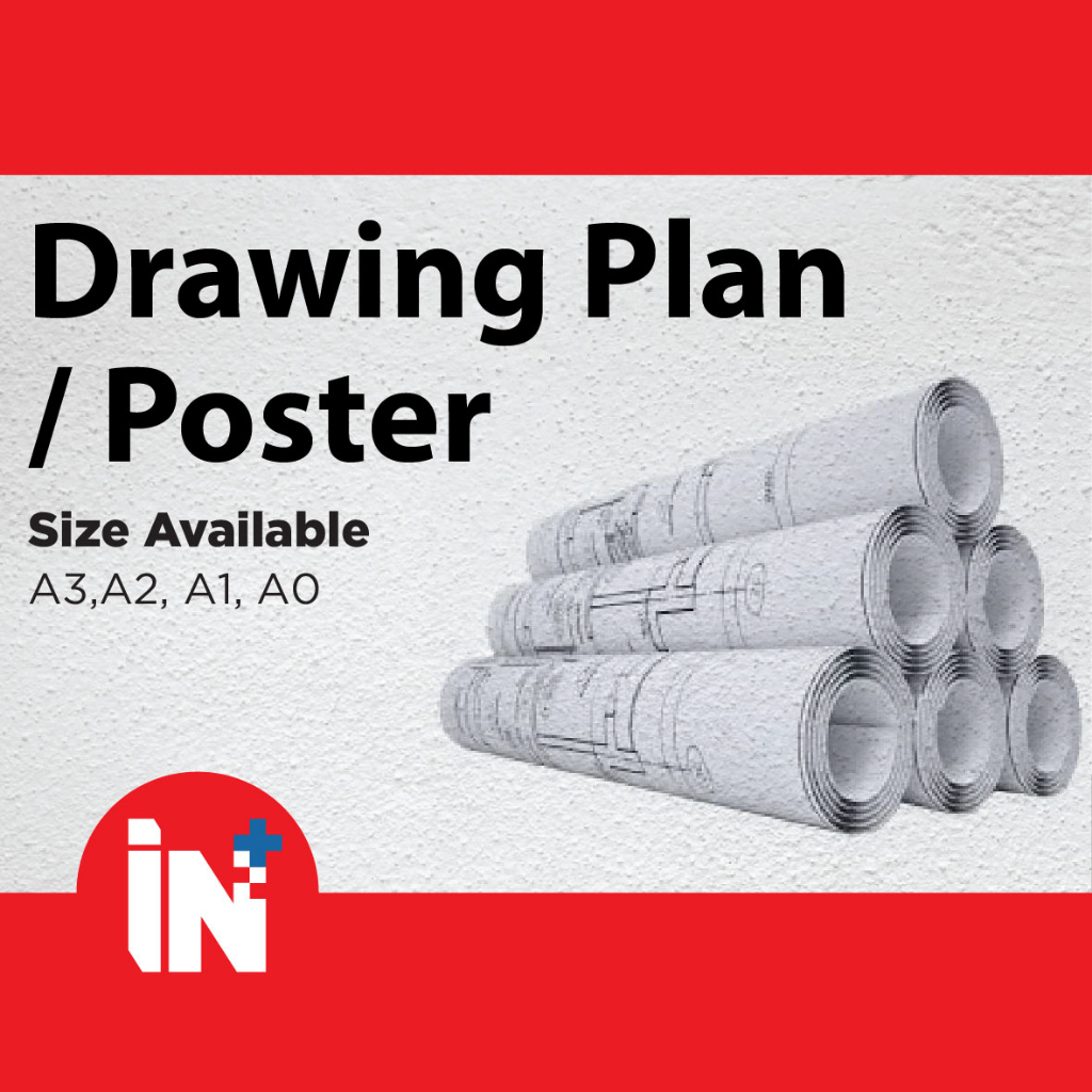 Construction Plan Printing/poster printing [A0/A1/A2/A3] Simili Paper ...