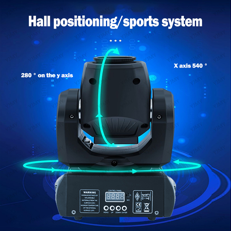 100W Moving Head Beam light RGBW Moving Head Lights 4 IN 1 LED Beam ...