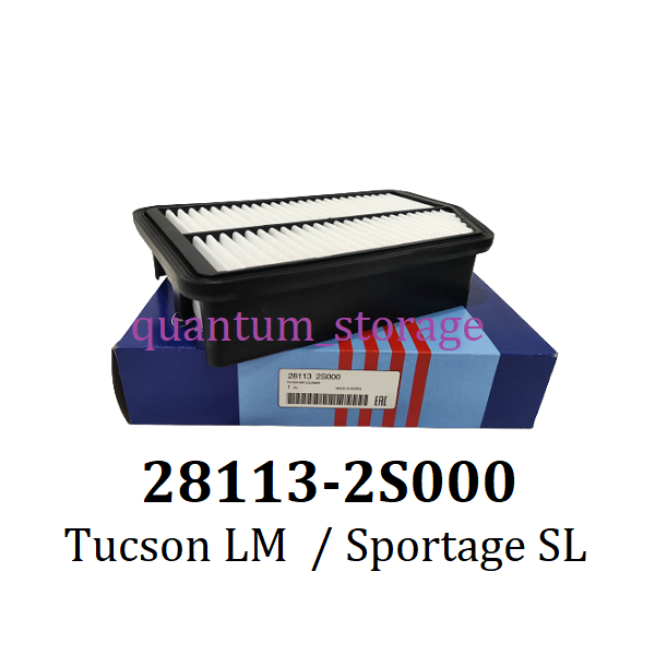 Hyundai Kia Engine Air Filter Cleaner 28113-2S000 Tucson LM Sportage SL ...