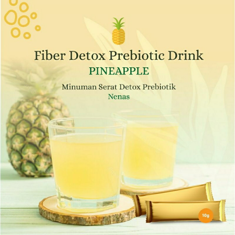 💥💥[DIRECT KILANG]💥💥 FIBER DETOX PREBIOTIC DRINK - 🍍PINEAPPLE🍍 | Shopee ...
