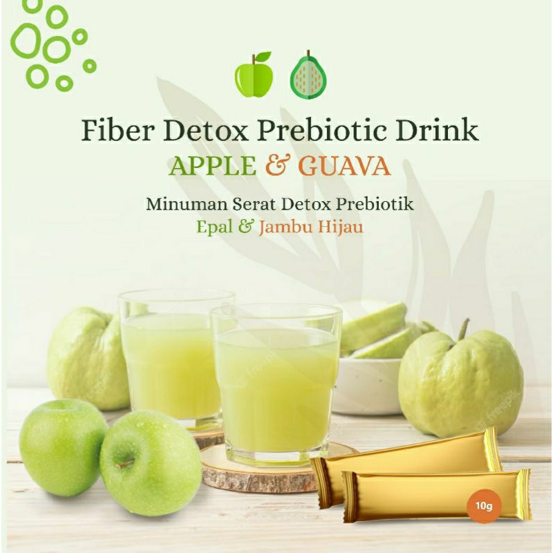 💥💥[DIRECT KILANG] 💥💥 FIBER DETOX PREBIOTIC DRINK – APPLE GUAVA | Shopee ...