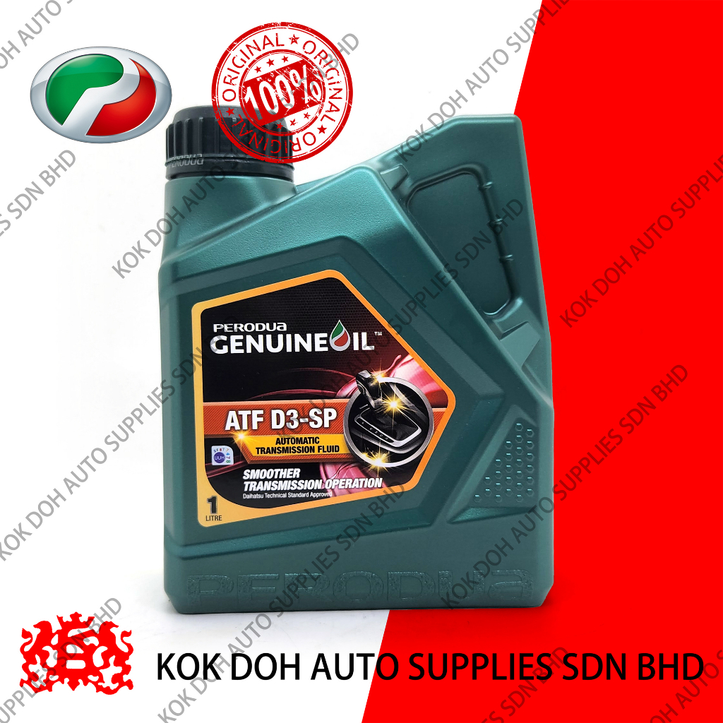 PERODUA ATF GEAR OIL D3-SP [1L] (SP3)/9004M-40001/AUTOMATIC TRANSMISSION FLUID/9004M-10001-D3SP ...