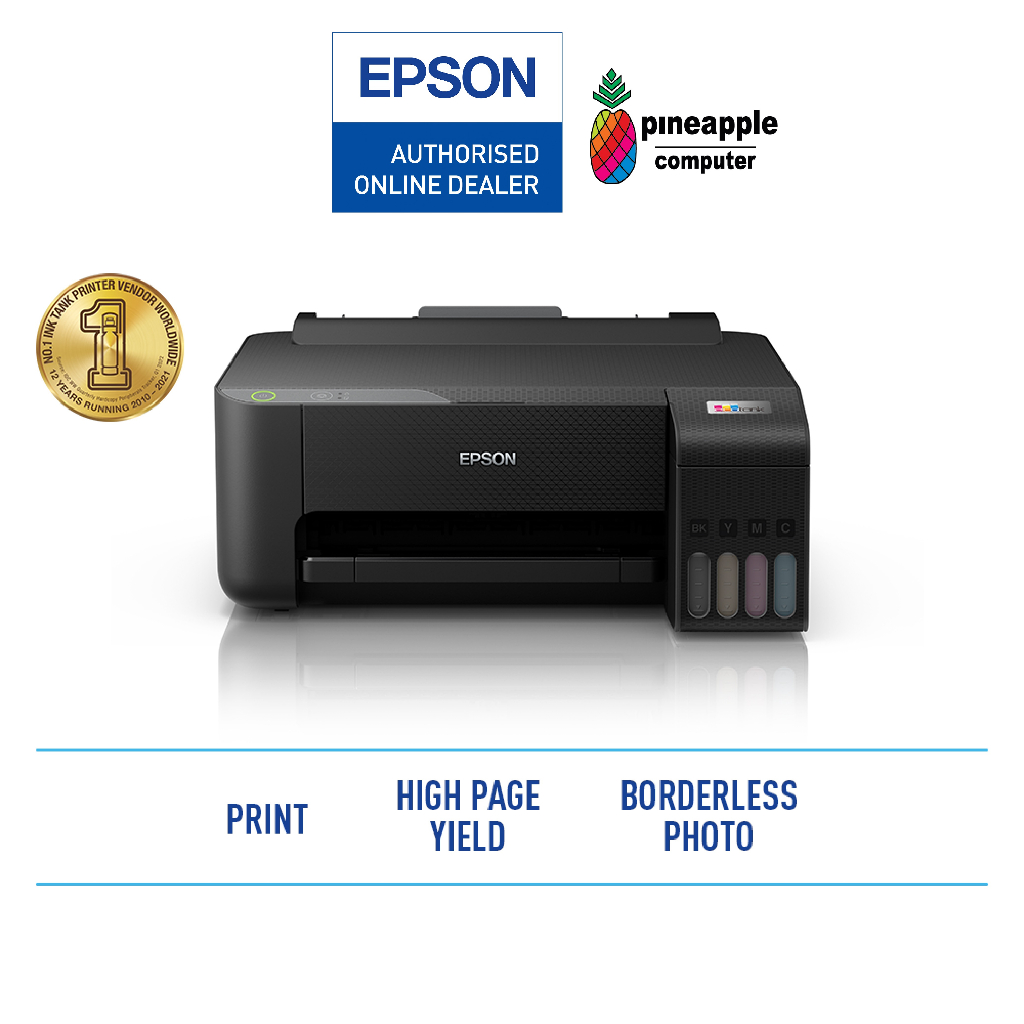 Epson L1210 (Replacement for L1110) Ink Tank Printer Print Function ...