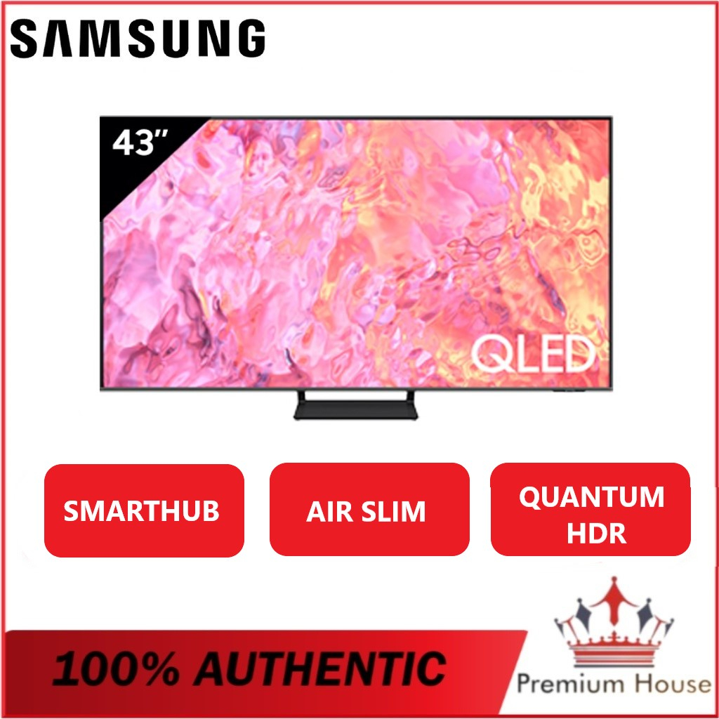 Samsung 43" QLED 4K Q65C / 100% Color Volume with Quantum Dot / Quantum ...