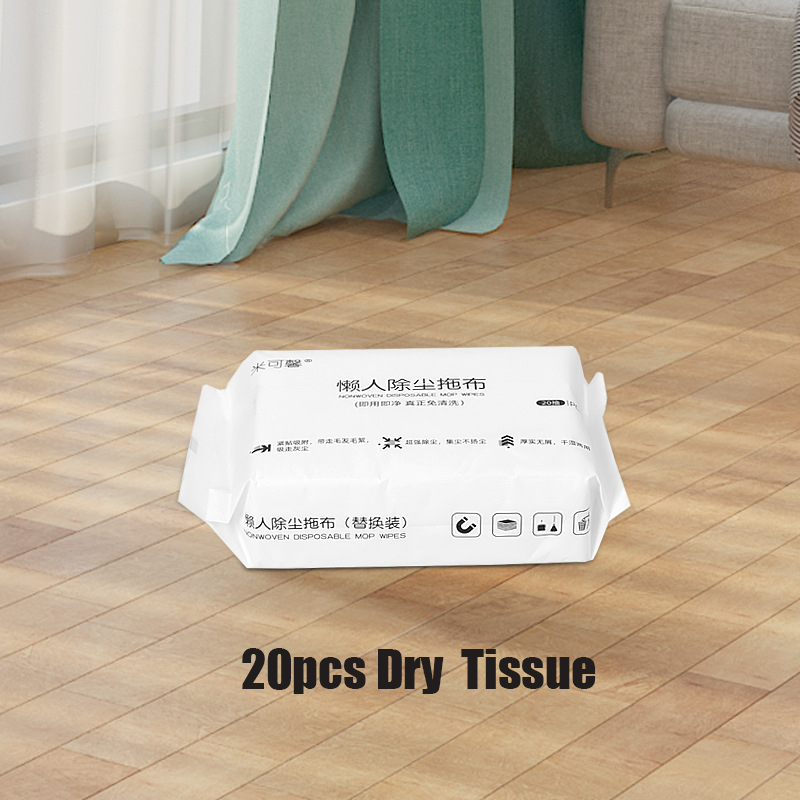 Electrostatic Flat Mop Tisu Pakai Buang Wiper Disposable Wet Dry Tissue ...