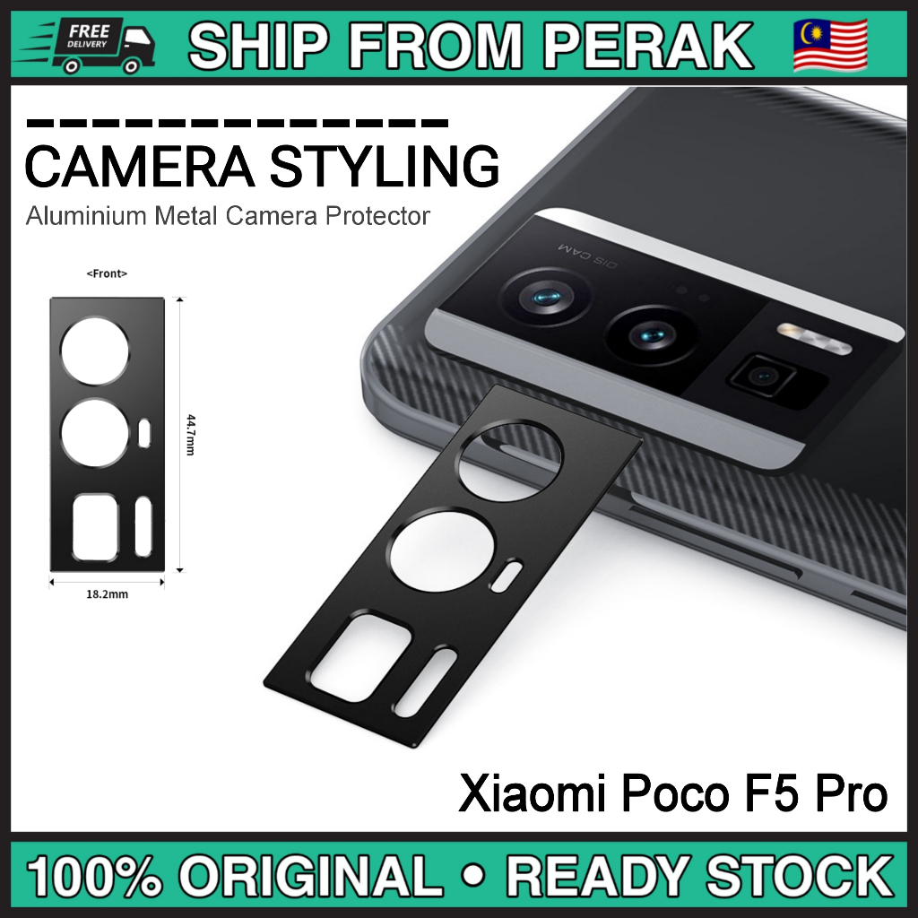 Xiaomi Poco F5 Pro 5G Aluminium Metal Glass Full Cover Camera Lens ...