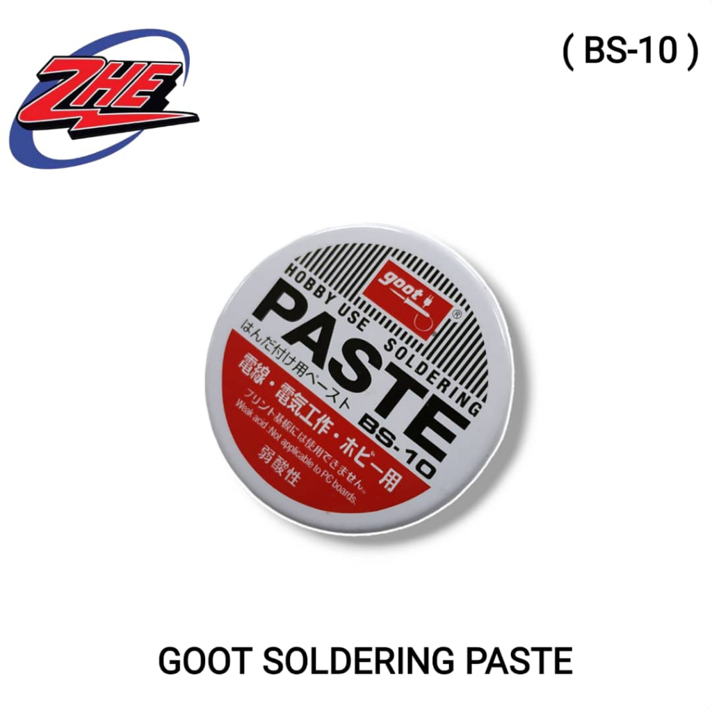 GOOT BS-10 10G SOLDERING PASTE FLUX SOLDER FLUX / MINYAK SOLDER (4939/ ...