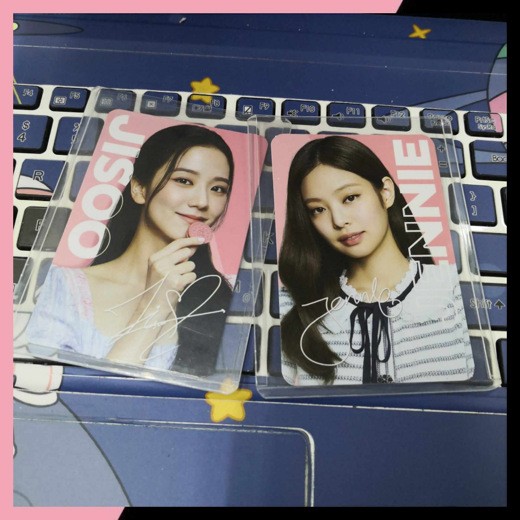Oreo x Blackpink Limited Official Card Jisoo/Jennie With Cover | Shopee ...