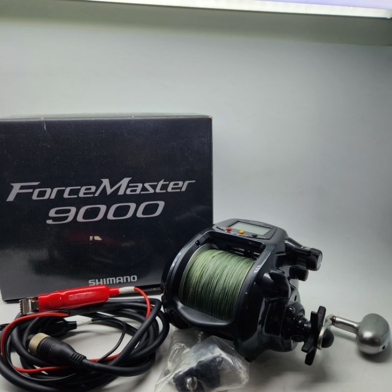 Shimano Force Master 9000 USED ( PAKAI 1 KALI . SIAP BRAID 80LB /900M ...