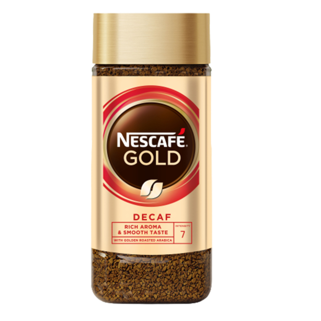 Nescafé Gold Decaf Instant Coffee , Rich Aroma & Smooth Taste, 100g ...