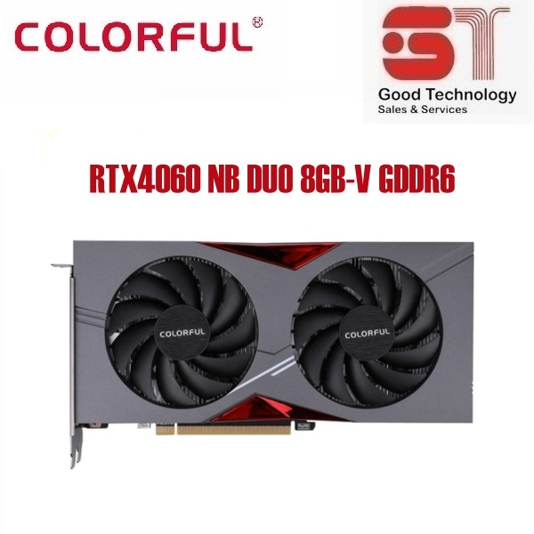 COLORFUL GEFORCE RTX4060 NB DUO 8GB-V GDDR6 GRAPHIC CARD | Shopee Malaysia