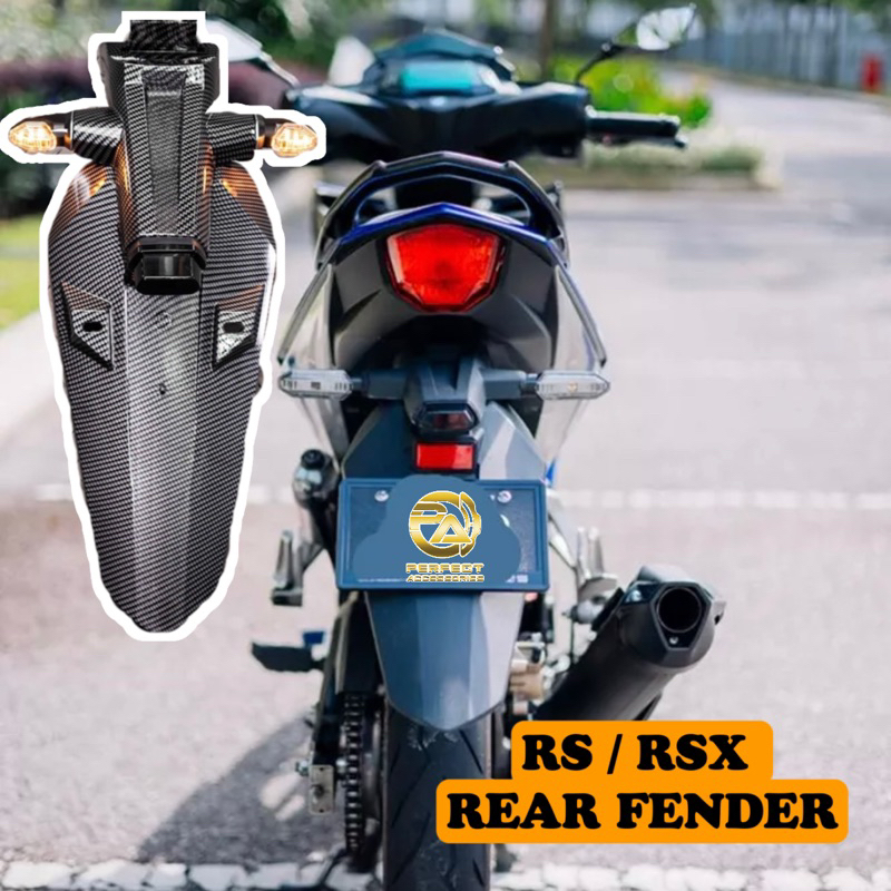Ready Stock (Design Baru) HONDA RS150 V1/V2 RSX RS-X REAR FENDER ...