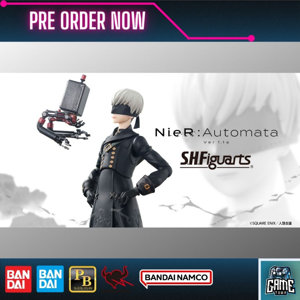 Bandai Tamashii SHF S.H.Figuarts 9S [NieR Automata Ver. 1.1a] | Shopee Malaysia