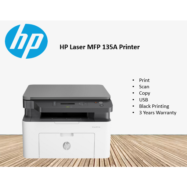 HP Laser MPF 135A / 135W Pencetak / HP Laser MPF 135A / 135W Printer ...