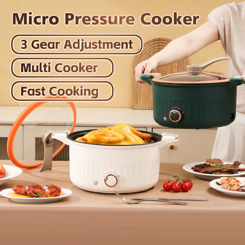 [Ready Stock]5.5L Micro Pressure Cooker Multifunctional Non stick Micro ...