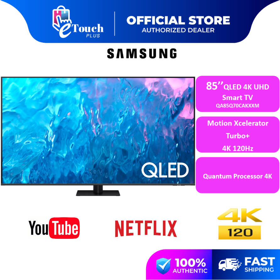 Samsung 85" Class CU7000 Series LED 4K UHD Smart Tizen, 08/07/2022
