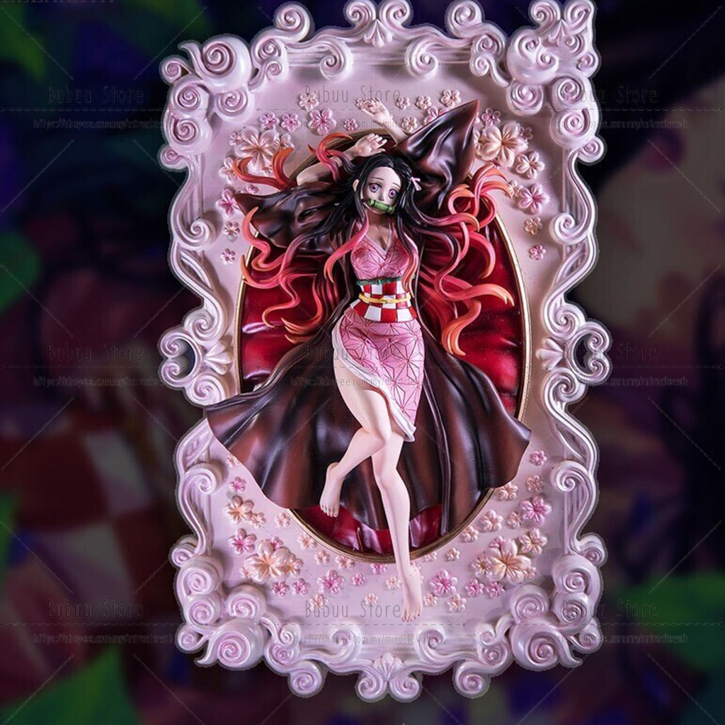 35cm Kimetsu No Yaiba Demon Slayer Kamado Nezuko Photo Frame Action ...