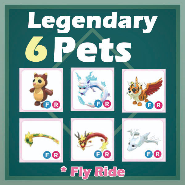 6️⃣ Legengdary 6 (Fly Ride) Pets 6️⃣ *Legendary* [VIRTUAL ITEM ...