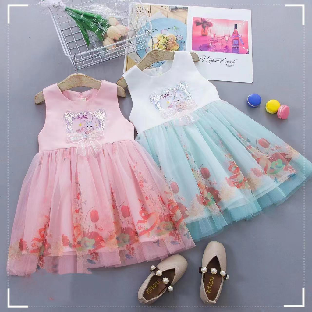Baju dress budak perempuam princess dress (ready stock) | Shopee Malaysia
