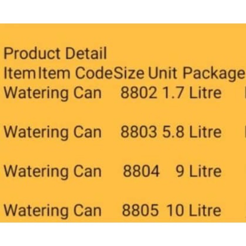 NCI Siram Bunga Bekas Air / Plants Plastic Watering Can / Bekas Siram ...