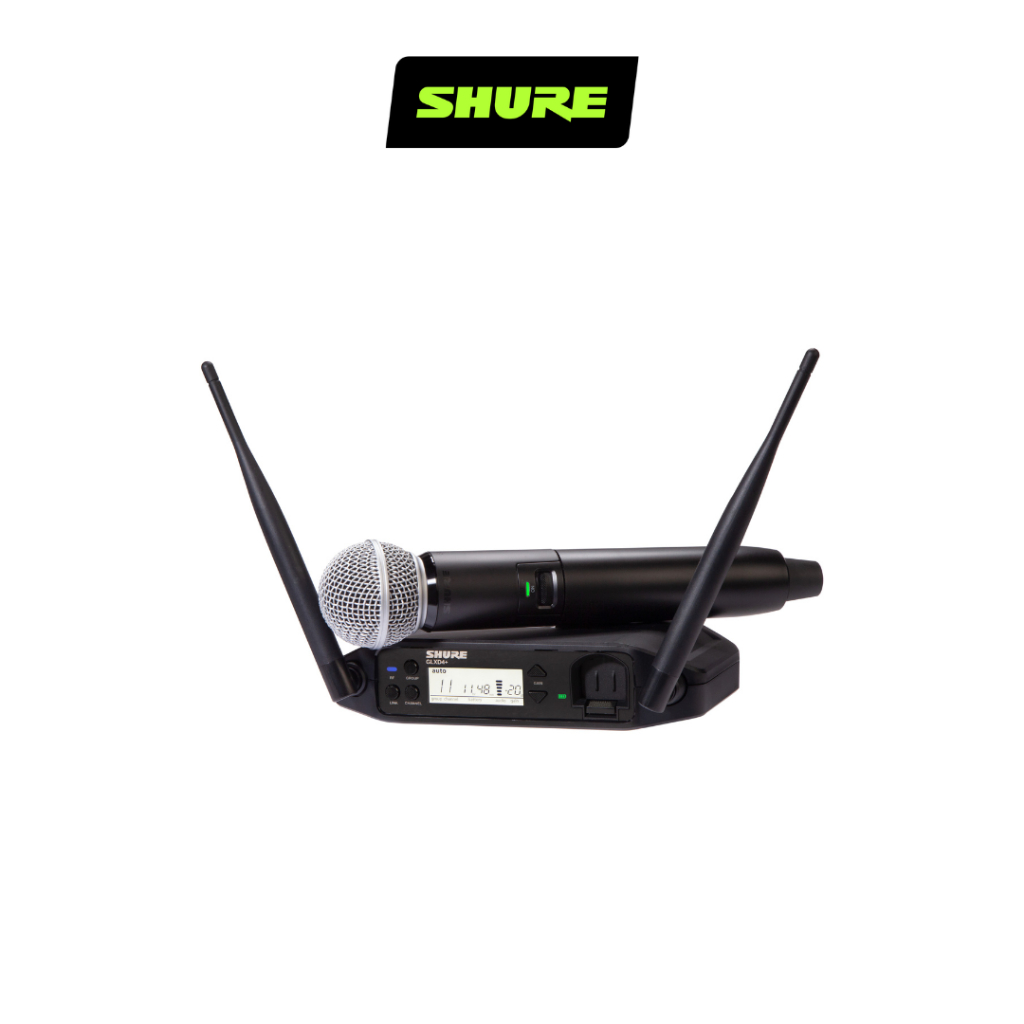 Shure GLXD24+/SM58 Digital Wireless Handheld System with SM58® Vocal Microphone | Shopee Malaysia