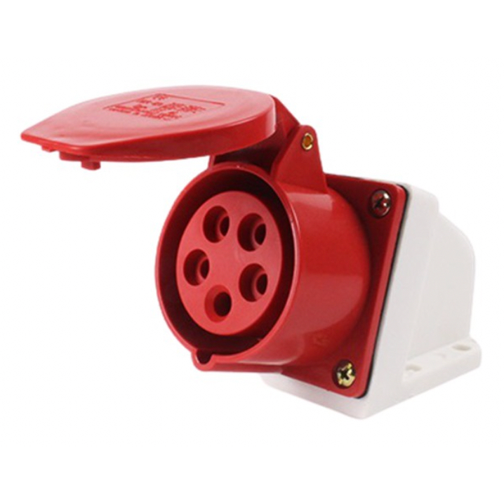 IP66 3pin, 4pin, 5pin Industrial Commando Plug, Connector, Wall Socket ...