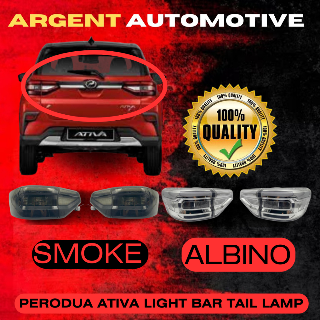 PERODUA ATIVA 2021 2022 2023 LIGHT BAR TAIL LAMP ALBINO 1 SET | Shopee ...
