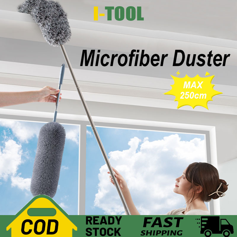 Microfiber Duster Dust Cleaner Brush with Bendable Head Ceiling Fan ...