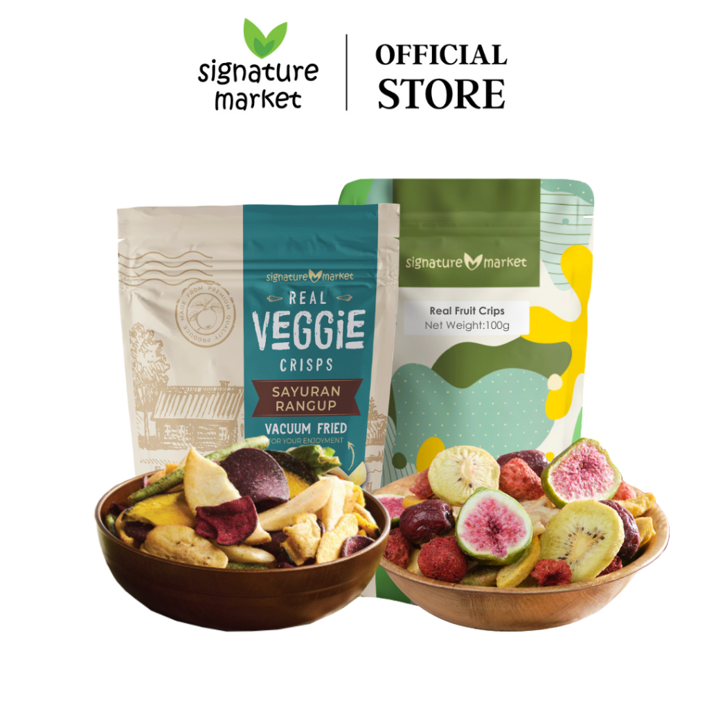 Signature Market Snack Guilt-free Bundle (2 items) | Shopee Malaysia