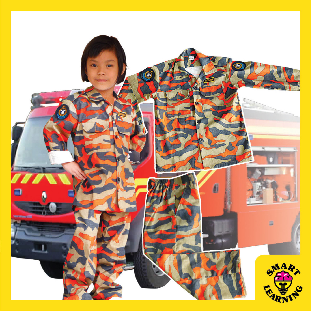 【🔥READY STOCK🔥】BOMBA FIREMAN - KIDS PLAY SET KIDS COSTUME AMBITION ...
