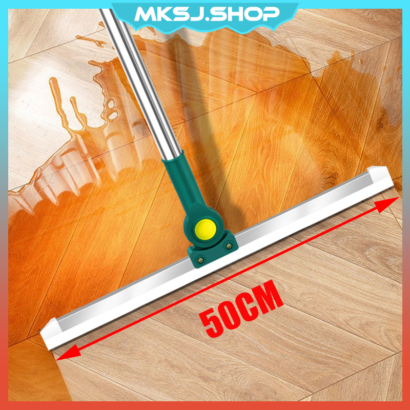 50cm Floor Wiper Scraper Sweeper Magic Silicone Squeegee Broom Cleaner ...