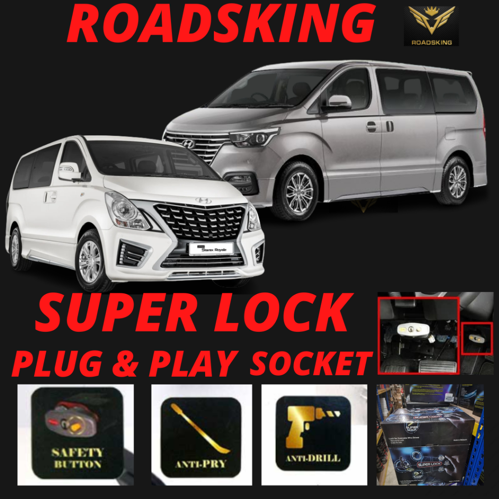 HYUNDAI STAREX SUPER DOUBLE KEY PEDAL LOCK CAR BRAKE SECURITY 10 YEARS ...