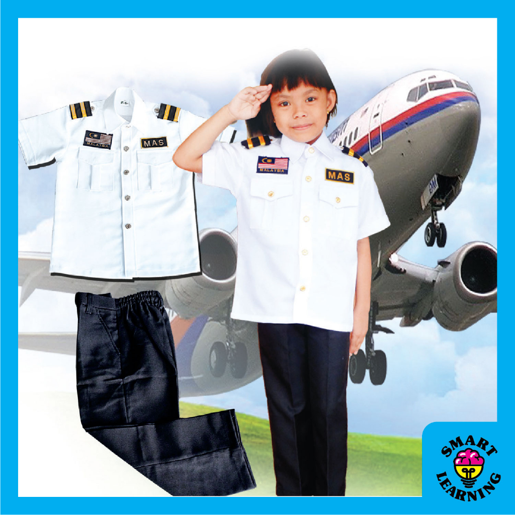 【🔥READY STOCK🔥】PILOT - KIDS PLAY SET KIDS COSTUME AMBITION PRETEND PLAY ...