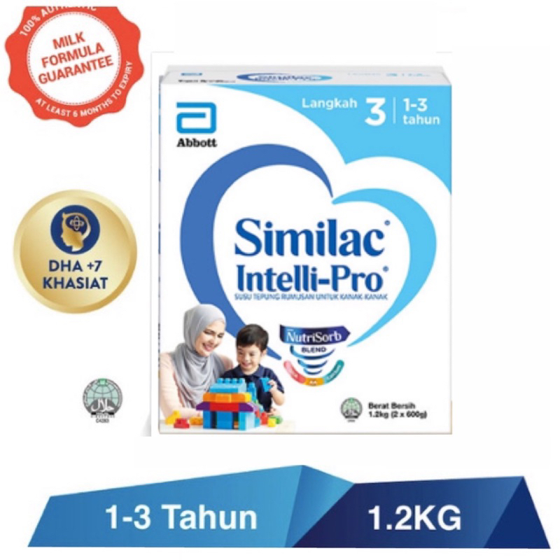 Abbott Similac Intelli-Pro Step 3 /Step 4 BIB (1.2kg) Exp 04/2025 ...