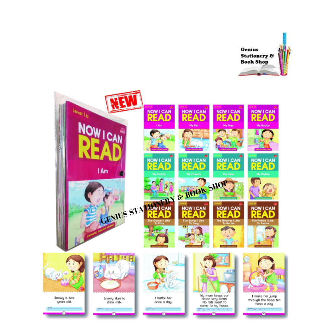 Buku Cerita/Story Book: Now I Can Read-Learning To Reading For 3 Years+ ...