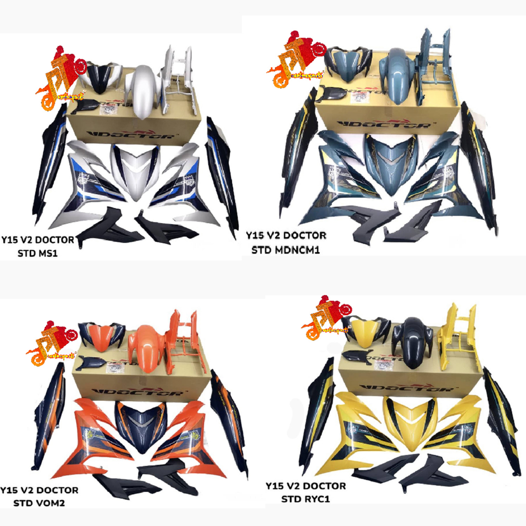 Y15 Y15ZR Ysuku Cover Set Bodyset New 2022 Yellow Blue Oren Green ...