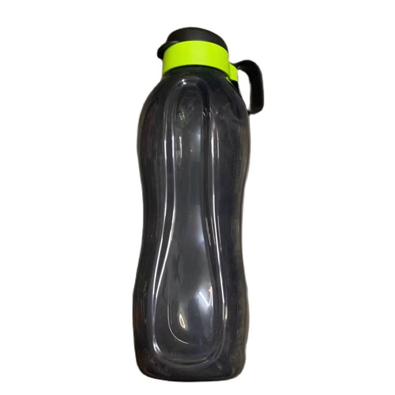 Tupperware Slim Eco Bottle 1.5L with Handle Black Grey Green - 1 pieces ...