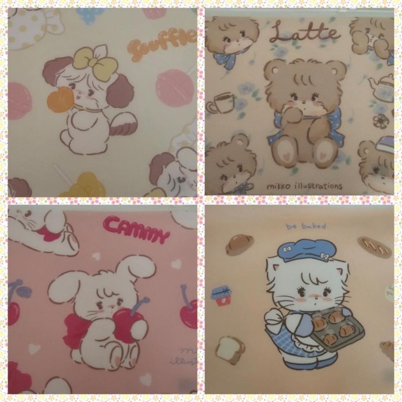 💖 Mikko Illustrations A4 Zip File Folder 💖 | Shopee Malaysia