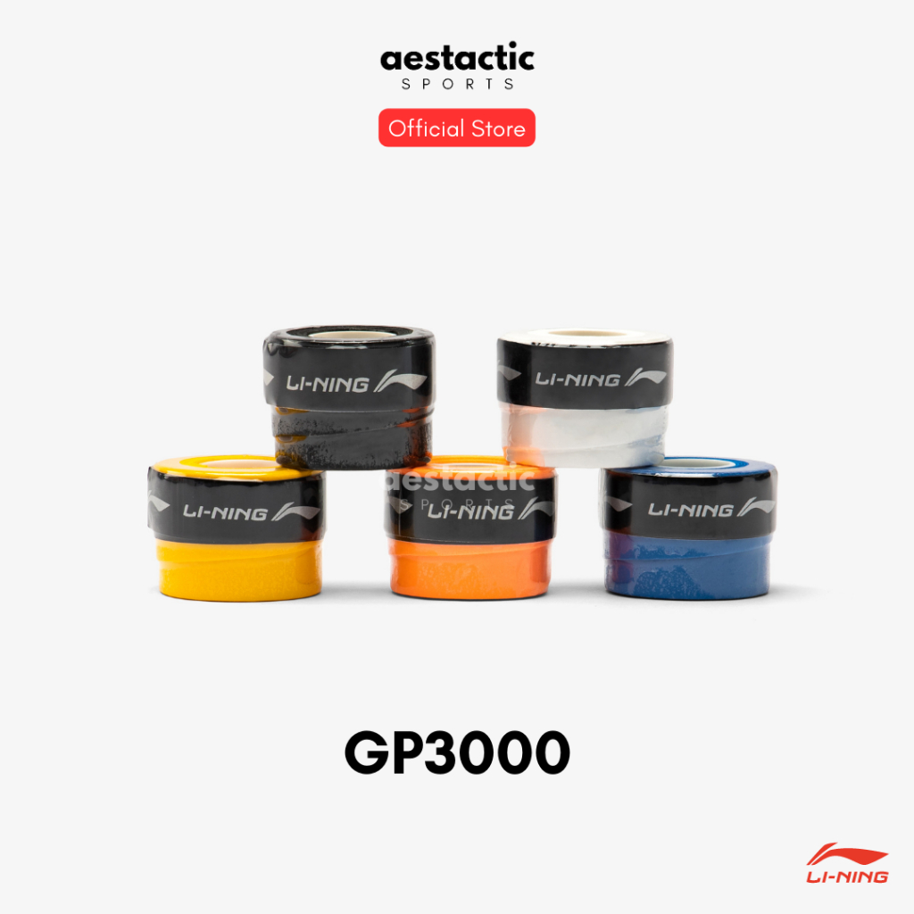 [100% ORIGINAL] LINING Badminton Grip GP3000 / GP1000 NEW / GP1000A ...