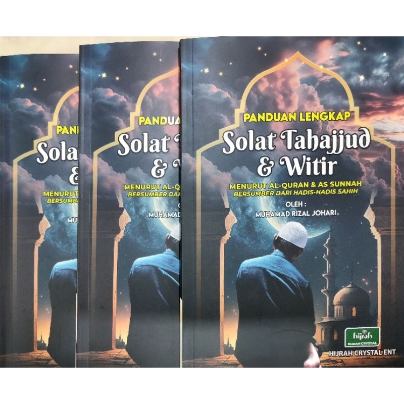 ️ NEW (3 NASKAH) MRJ BUKU PANDUAN LENGKAP SOLAT TAHAJUD OLEH USTAZ ...
