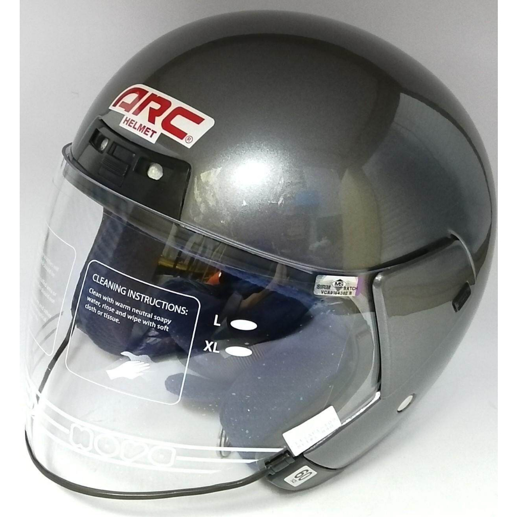 ARC DISCOVERY HELMET GREY | Shopee Malaysia