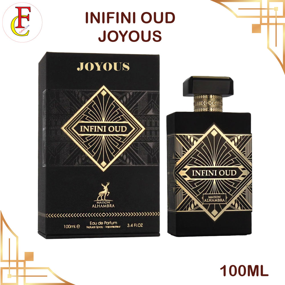 Maison Alhambra INFINI OUD JOYOUS EDP Perfume Spray100 ML Made in U.A.E ...