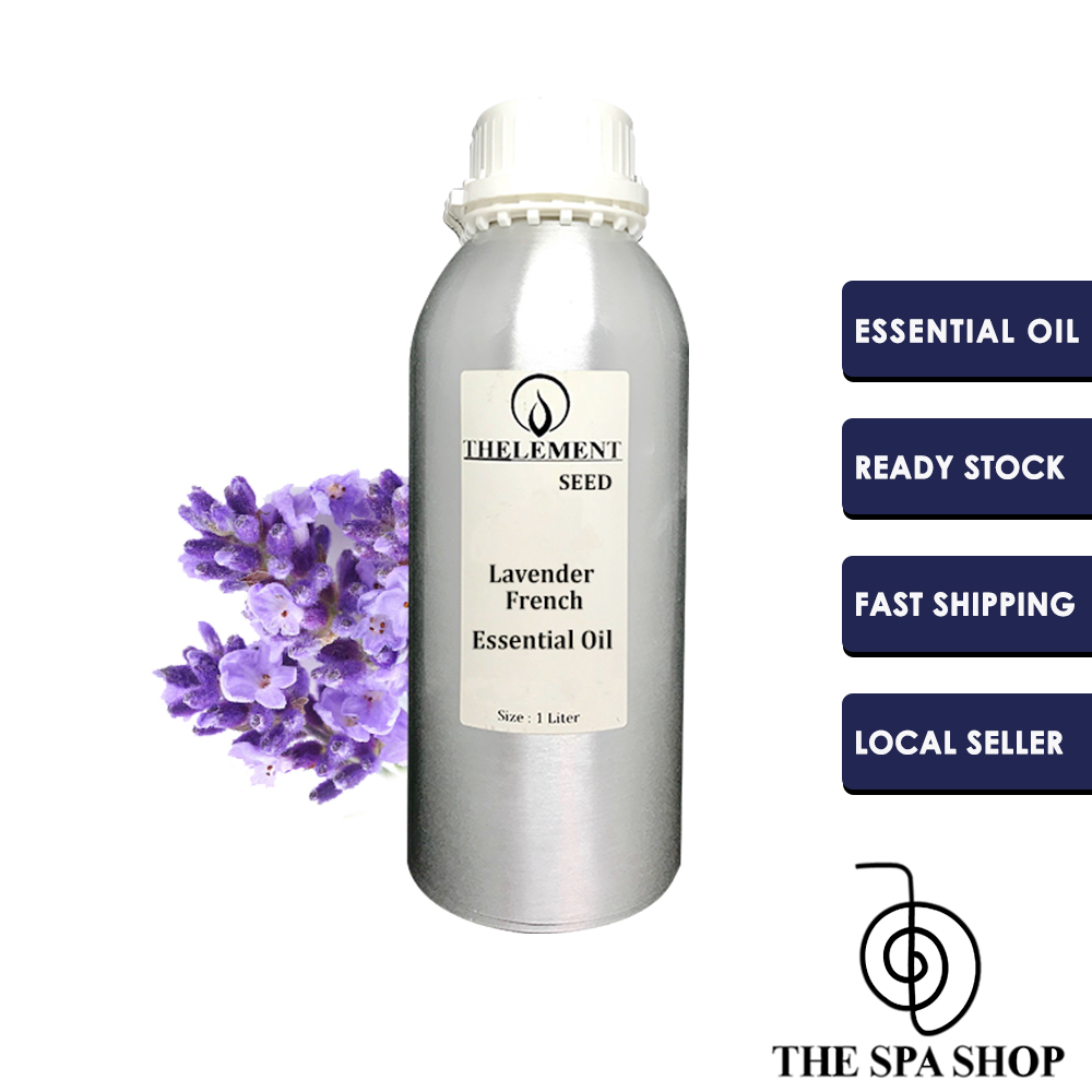 Lavender Essential Oil (France) -250ml/500ml/1000ml [Ready Stock in ...