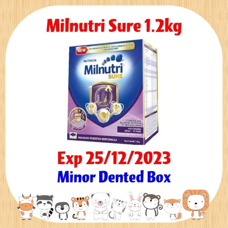 Nutricia Milnutri Sure Regular (1.2kg/ 600g) | Shopee Malaysia