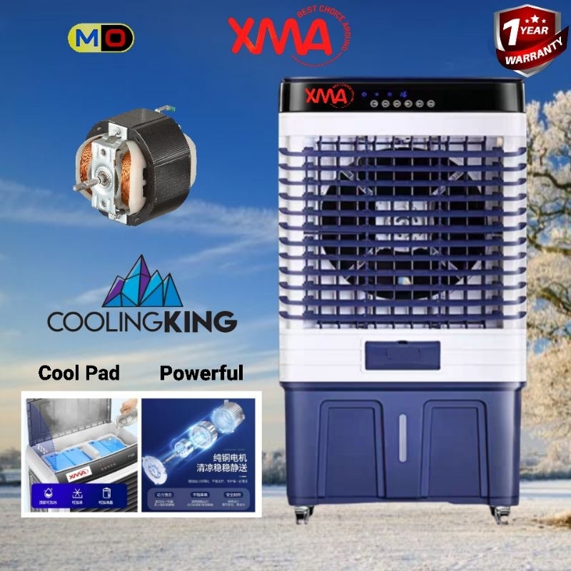 NEW XMA Air Cooler Cooler Fan 50/60/70/L Adjustable Portable Air Conditioner Evaporative Cooling ...