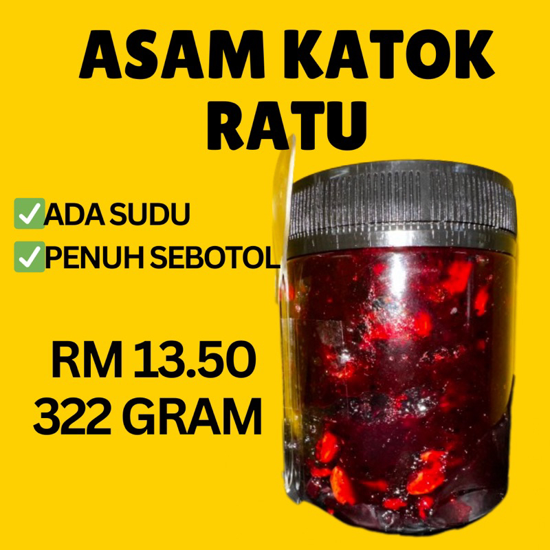 ASAM KATOK RATU BOTOL PENUH | Shopee Malaysia