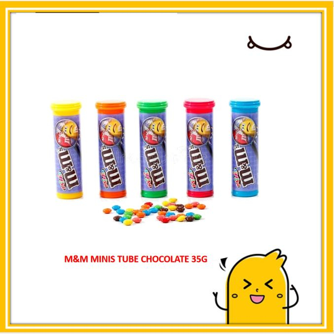 M&M Minis Tube Chocolate 35g | Shopee Malaysia