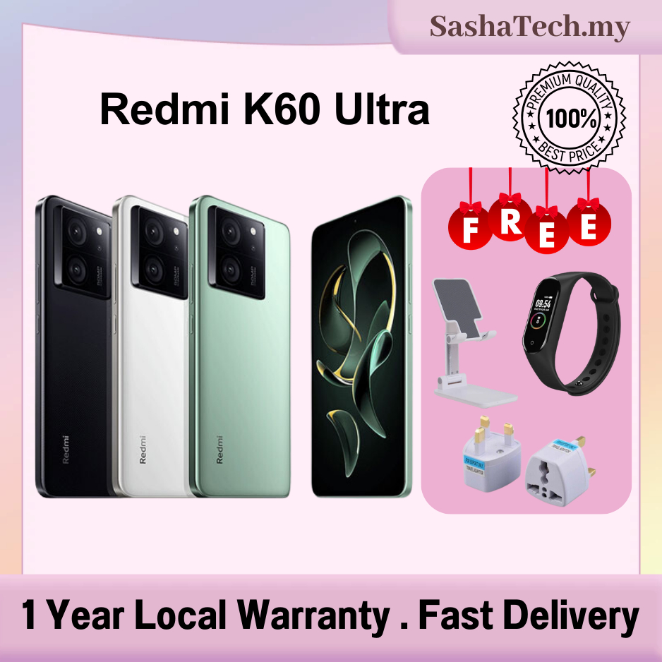 Redmi K60 / K60 Ultra | Snapdragon 8+ Gen 1 | Snapdragon 8 Gen 2 | Free Gifts | Shopee Malaysia