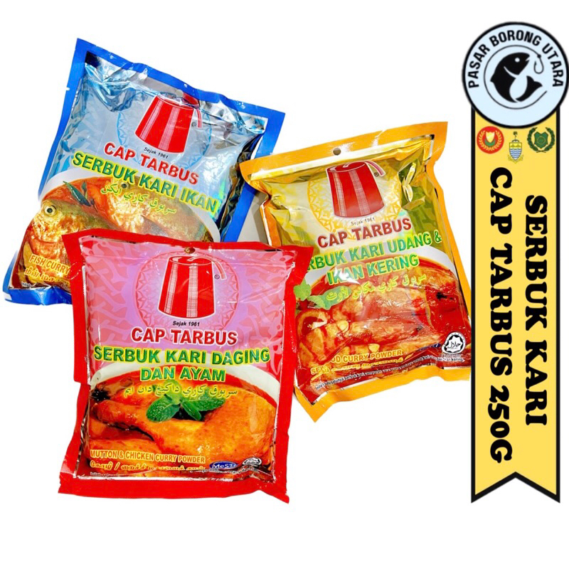 REMPAH KARI CAP TARBUS 250G | Shopee Malaysia