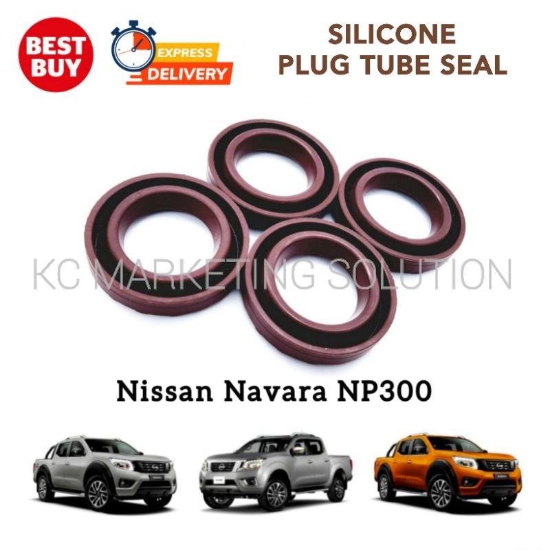 Silicone Plug Seal (Set) Nissan Navara 2.5 NP300 D23 YD25DDTI | Shopee ...